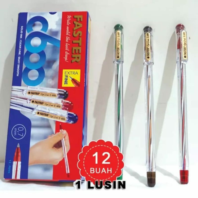 Jual Pen Faster C600 | Shopee Indonesia