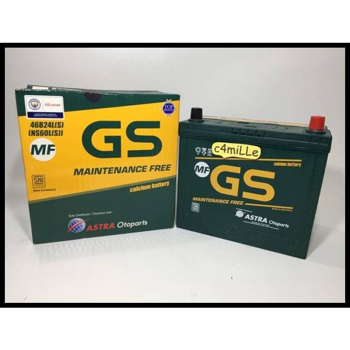 Jual Aki Kering Gs Mf Ns60Ls Grandis Inova Yaris Vios Avega Crv Hrv Odyssey | Shopee Indonesia
