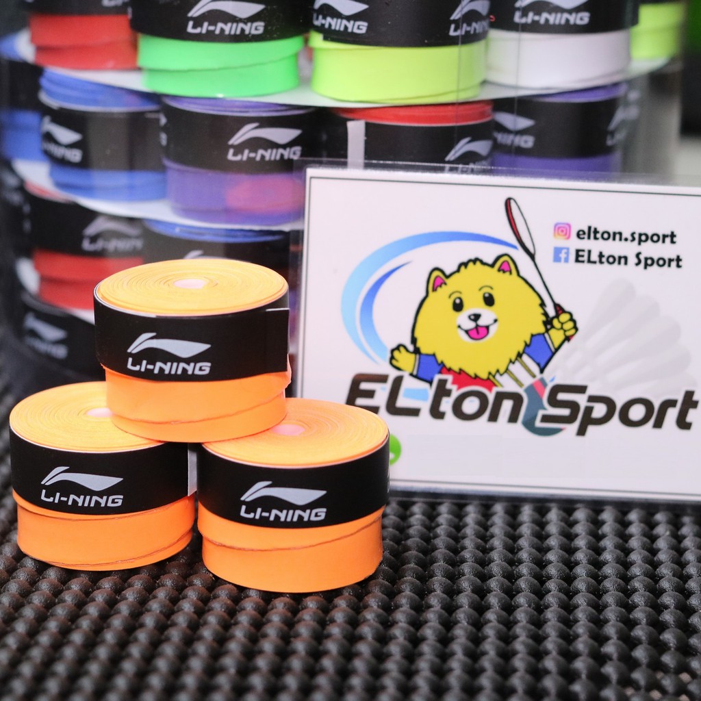 Jual (1 Buah) GRIP LINING GP 20 ORANGE Raket Badminton Bulutangkis ...