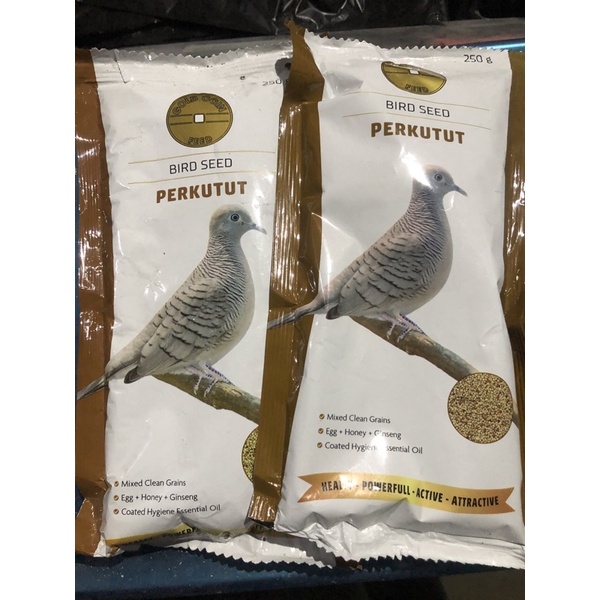 Jual GOLD COIN BIRD SEED PERKUTUT PAKAN BURUNG PERKUTUT 250gram ...