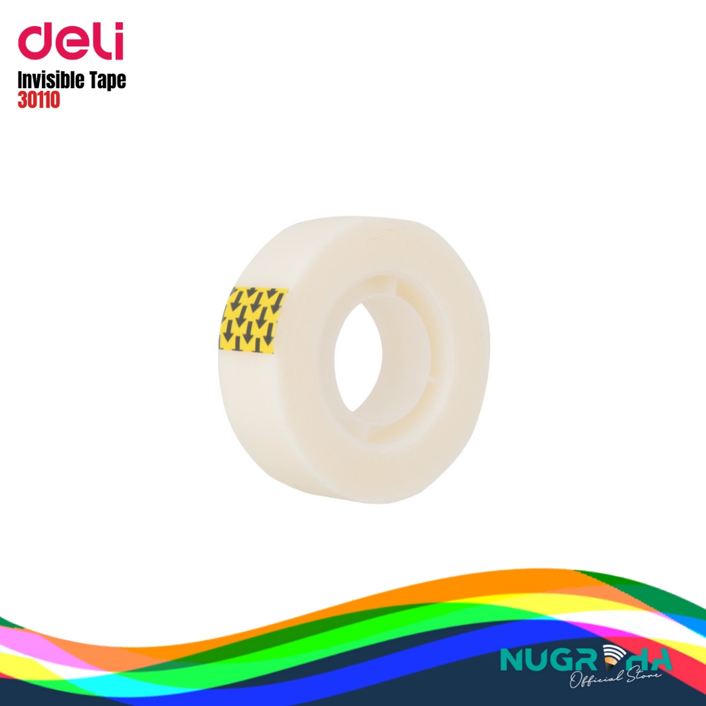 Jual INVISIBLE TAPE / ISOLASI BENING DELI A 30110 | Shopee Indonesia