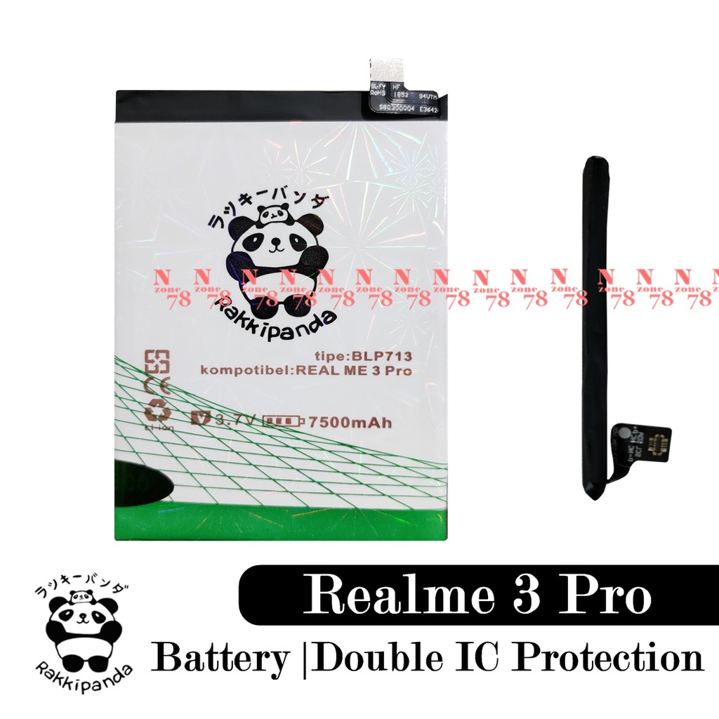 Jual Baterai Realme 3 Pro BLP713 Double IC Protection | Shopee Indonesia