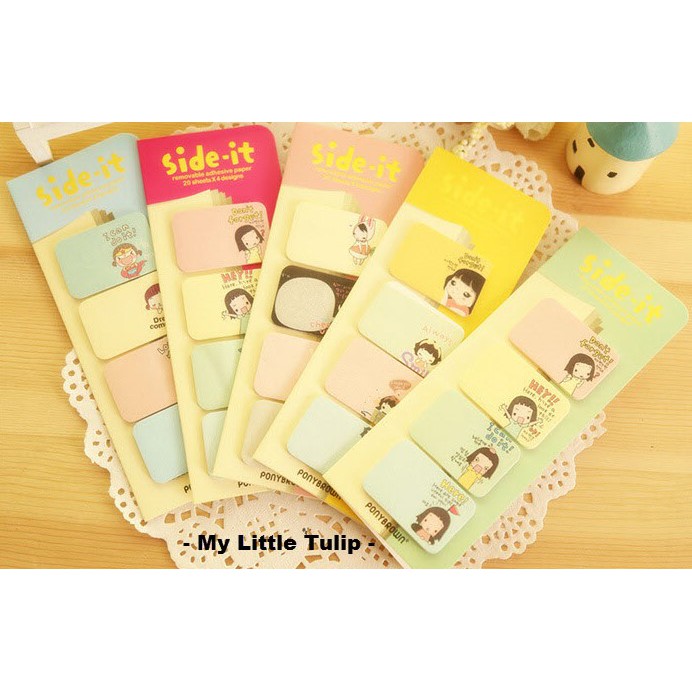Jual Stiker Pembatas Post It Post-It Kertas Menulis Stiker Notes Imut ...