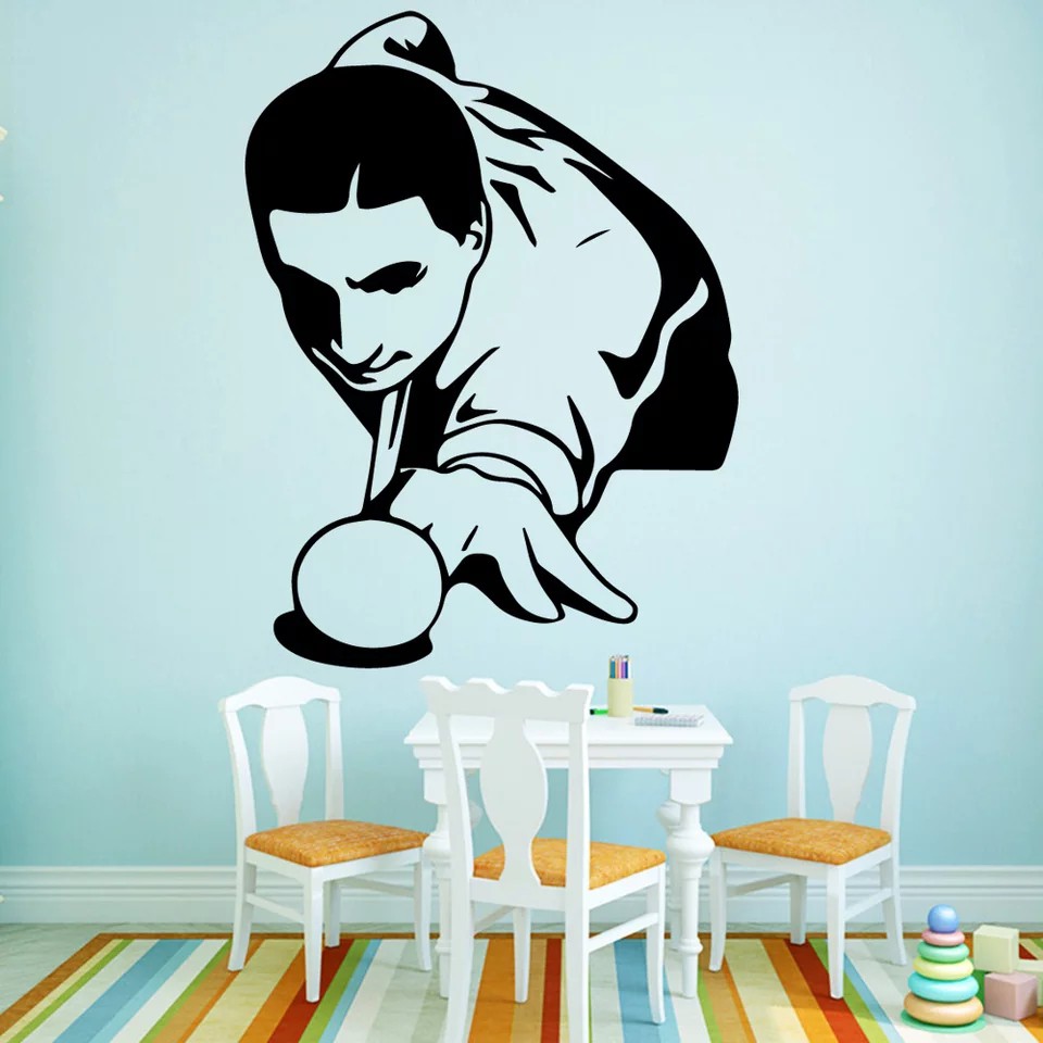 Jual WALL CUTTING STICKER STIKER DINDING CUSTOM KACA SPORTS BILLIARD ...