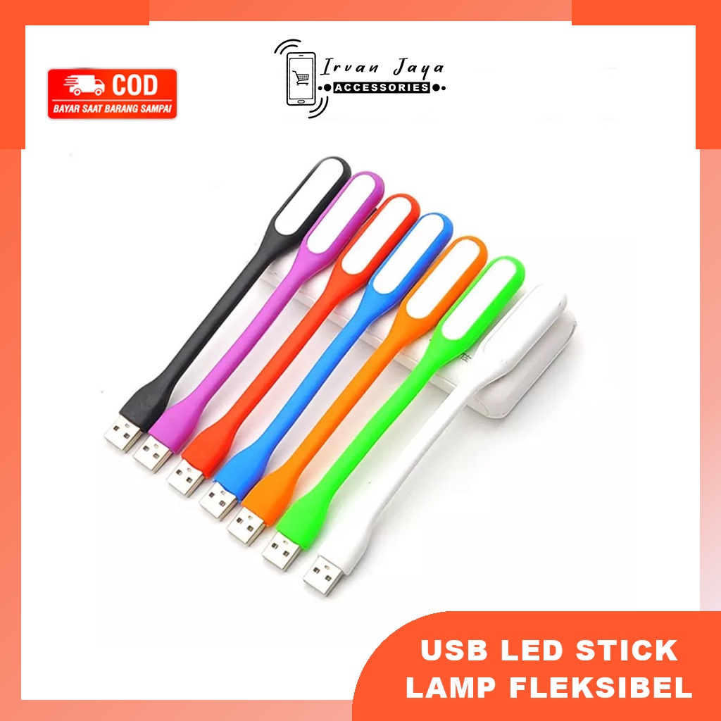 Jual Lampu LED Sikat USB Stick Fleksibel | Shopee Indonesia