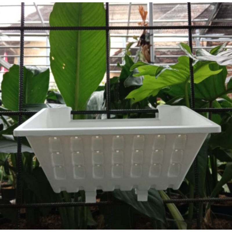 Jual Pot Argo 02, pot dinding, pot tempel, panjang 25 cm, tanaman ...