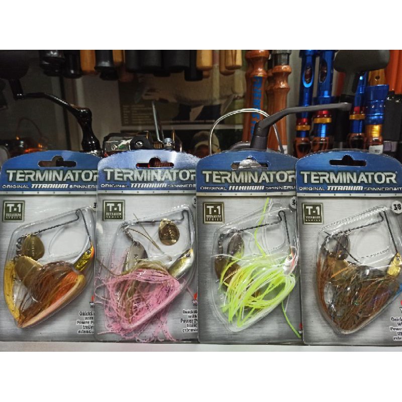 Jual Spinner Bait Titanium Original (Merk Terminator) | Shopee Indonesia