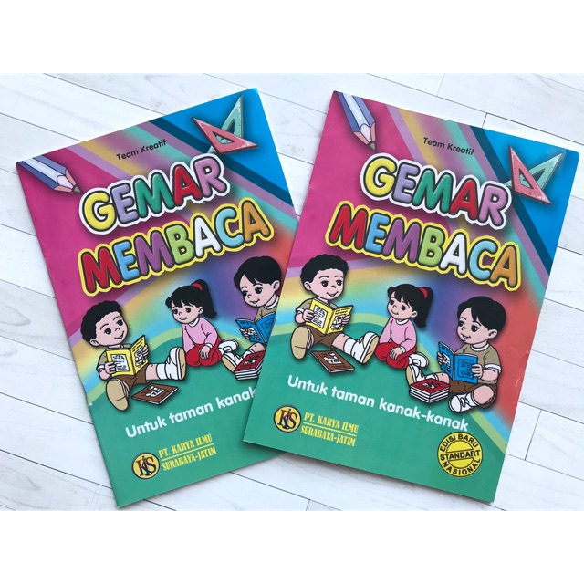 Jual Buku Baca Anak / TK / PAUD : Gemar Membaca Untuk TK & PAUD [ Karya Ilmu ] | Shopee Indonesia
