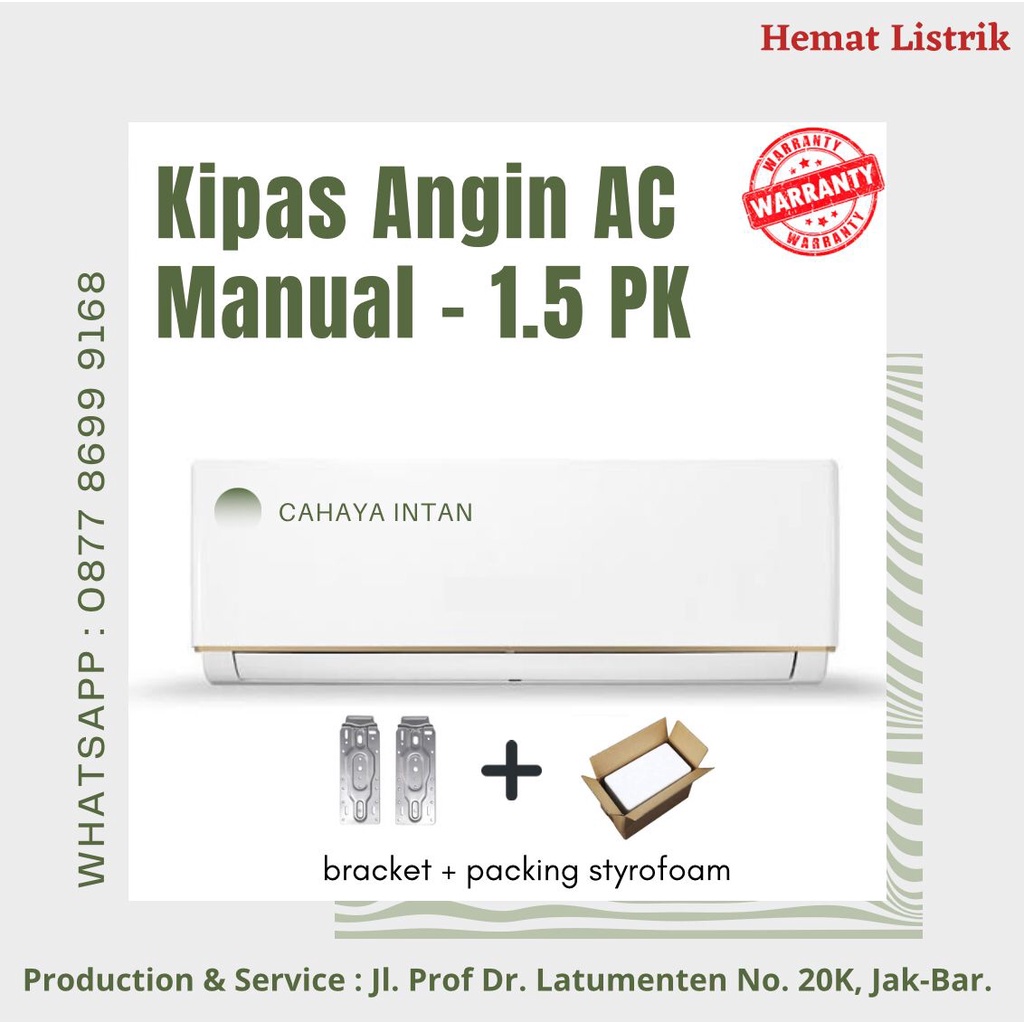 Jual Kipas Angin Model AC 1,5 PK Manual (Polos/Karakter) | Shopee Indonesia