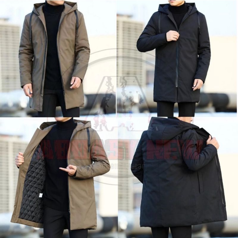 Jual JAKET PRIA MUSIM DINGIN/LONG COAT PRIA/JUBAH PRIA/JAKET PRIA /JAKET WATER PROOF OUT DOOR ...