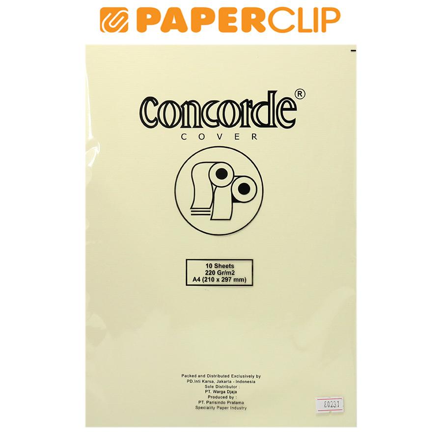 Jual COVER A4 CONCORDE 80231 220@10 | Shopee Indonesia