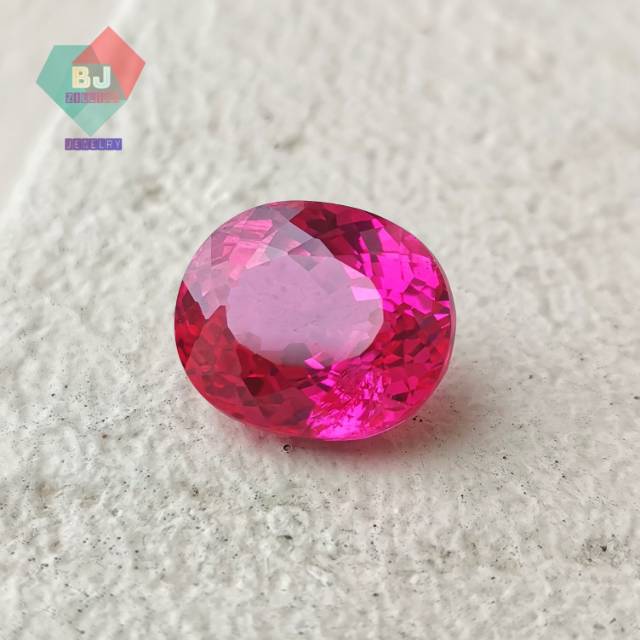 Jual Batu Ruby King Merah Siam Versi Bangkok 10mm - 18mm | Shopee Indonesia