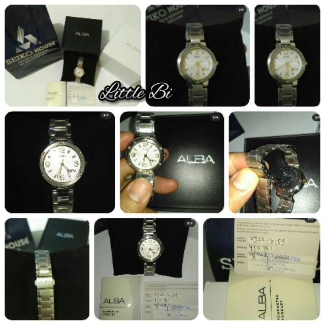 Jual JAM TANGAN ALBA ANALOG WANITA ( ORIGINAL ) | Shopee Indonesia