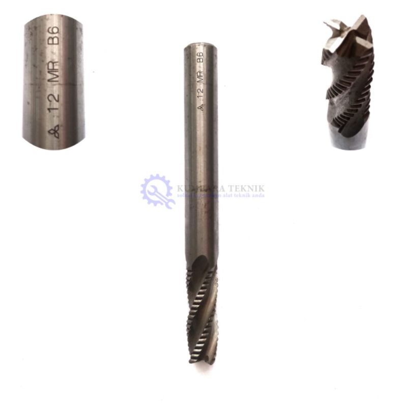 Jual END MILL ROUGHING ENDMILL HSS 12mm 4F | Shopee Indonesia