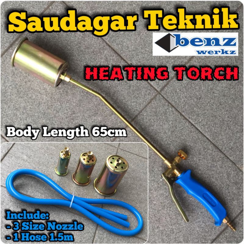 Jual Heating Torch Gas LPG Alat Bakar Blender Pemanas Gas LPG | Shopee ...