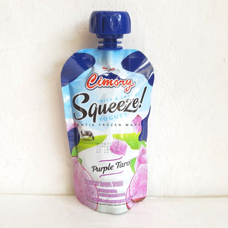 Jual Cimory Squeeze Yogurt Original / Strawberry / Blueberry / Honey ...