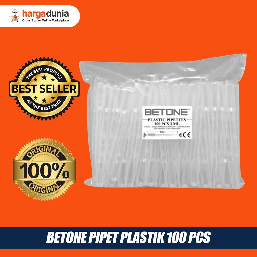 Jual Betone Pipet Plastik 3 ml Original 100% Top Quality | Shopee Indonesia