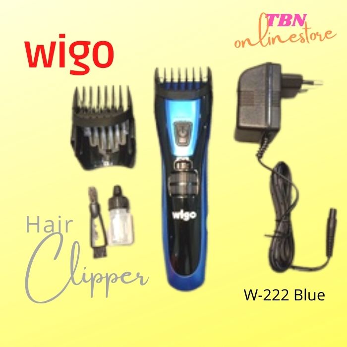 Jual Mesin Alat Cukur Rambut Propessional Portable - WIGO Hair Clipper W-222 Rechargeable 600 ...