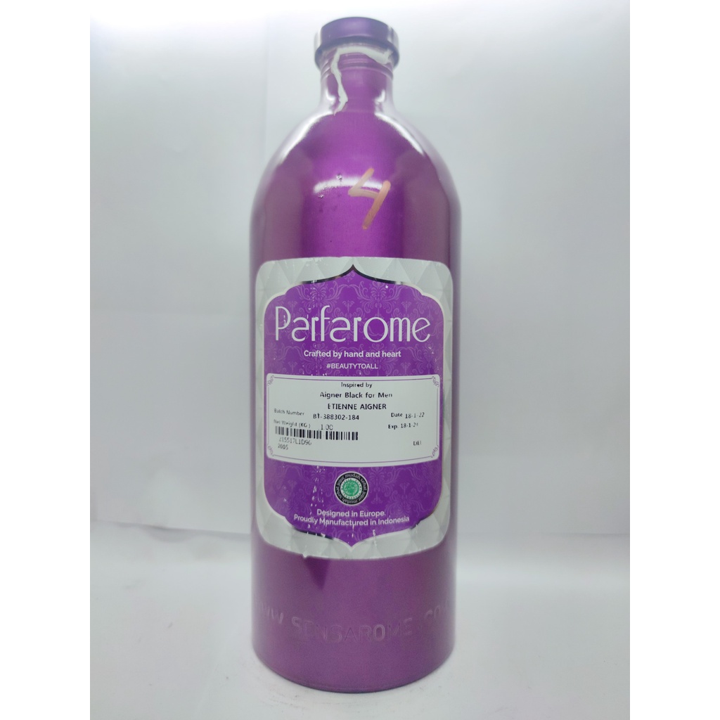 Jual Parfarome Deluxe - AIGNR BLACK MEN | Bibit parfume murni segel ...