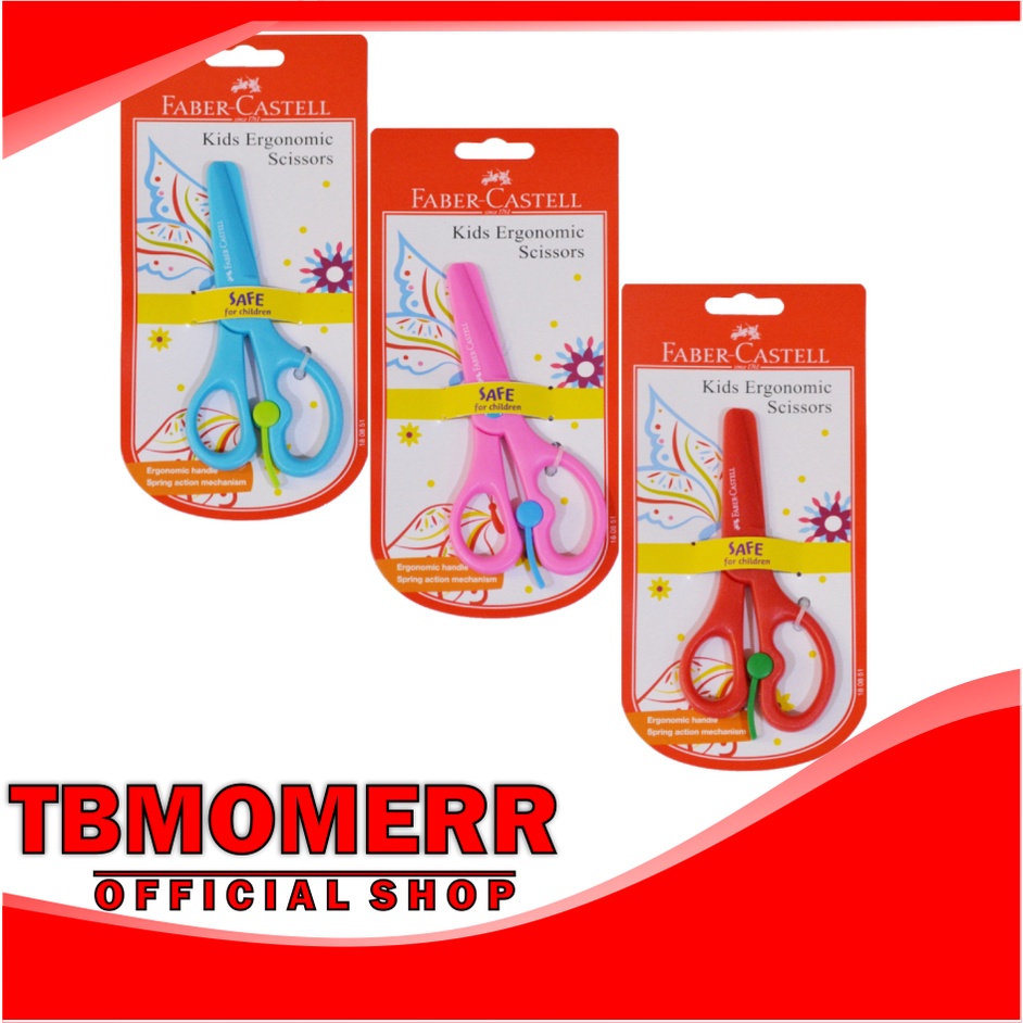 Jual GUNTING KIDS ERGONOMIC FABER-CASTEL 180851 / GUNTING ANAK | Shopee ...