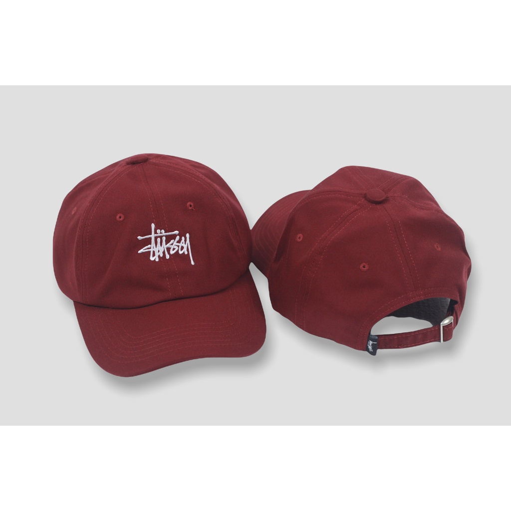 Jual Topi Baseball Cap Stussy Stock Low Bordir Varian Colour Hight ...