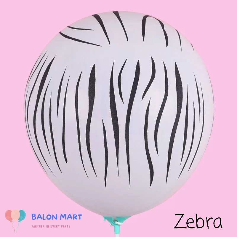 Jual Balon Latex Motif Hewan / Animal 12 Inch (satuan) | Shopee Indonesia