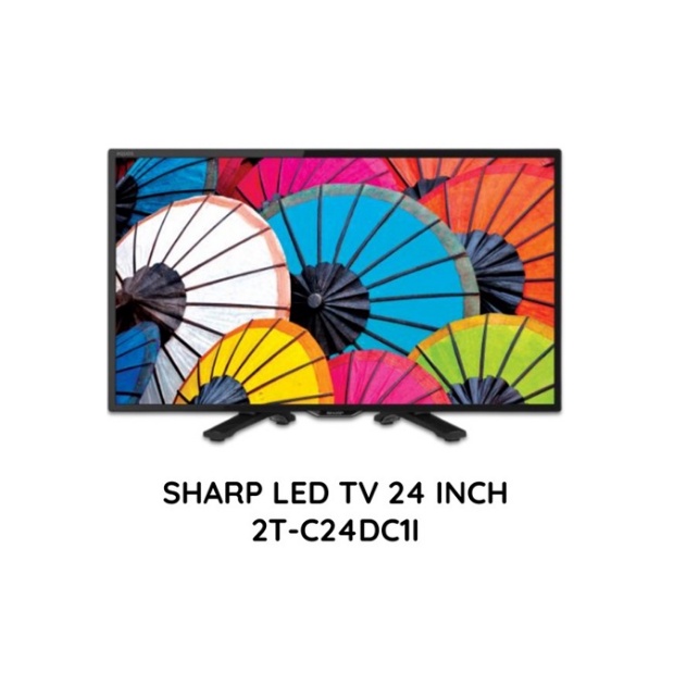 Jual SHARP LED TV Digital 24 inch 2T-C24DC1I / 2T-C24DD1I / 2T-C24GD1I | Shopee Indonesia