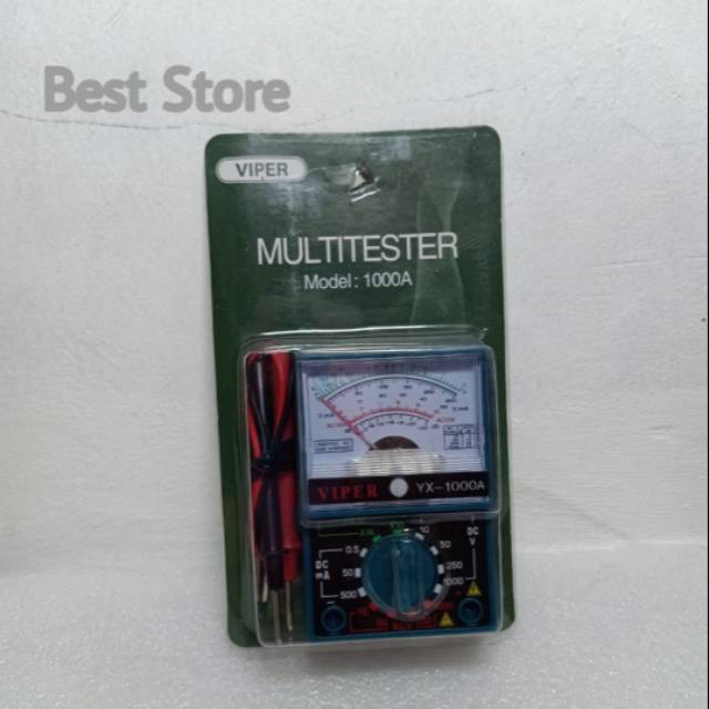 Jual Avometer analog kecil / Avo analog Multitester analog kecil Merk ...
