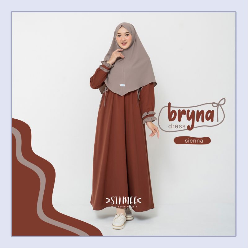 Jual Bryna Dress dan Ayanna Khimar (DIJUAL TERPISAH) | Shopee Indonesia