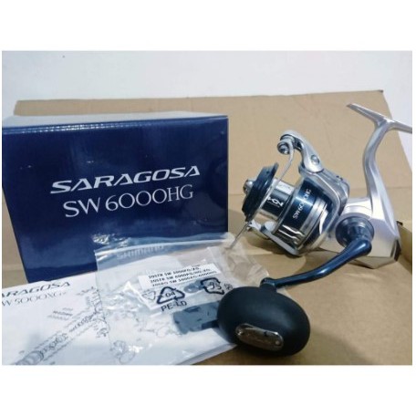Jual REEL PANCING SHIMANO SARAGOSA SW 6000HG 2020 | Shopee Indonesia