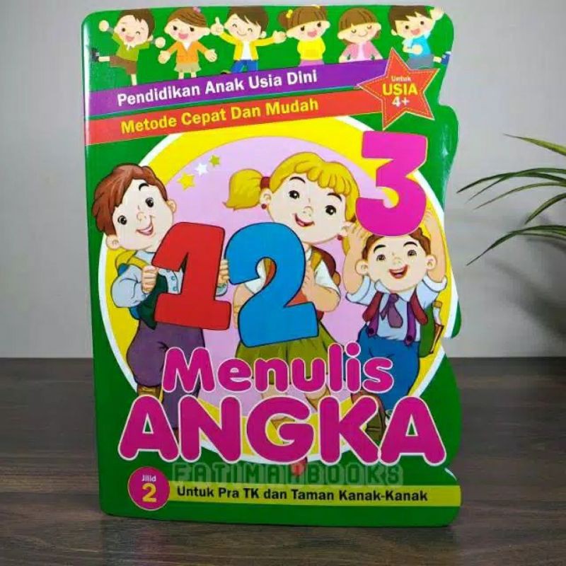 Jual Buku menulis angka , cara cepat membantu anak menulis angka ...