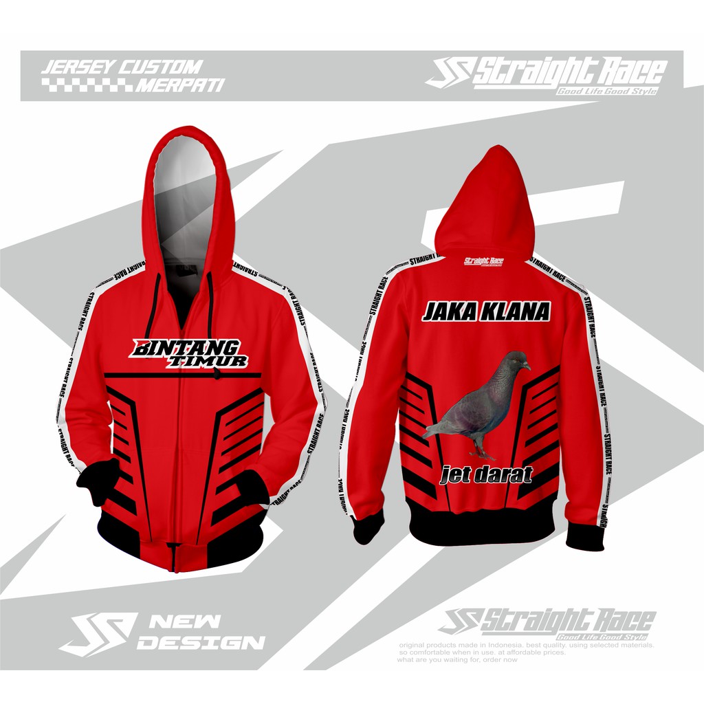 Jual JAKET MERPATI SPRINT CUSTOM | Shopee Indonesia