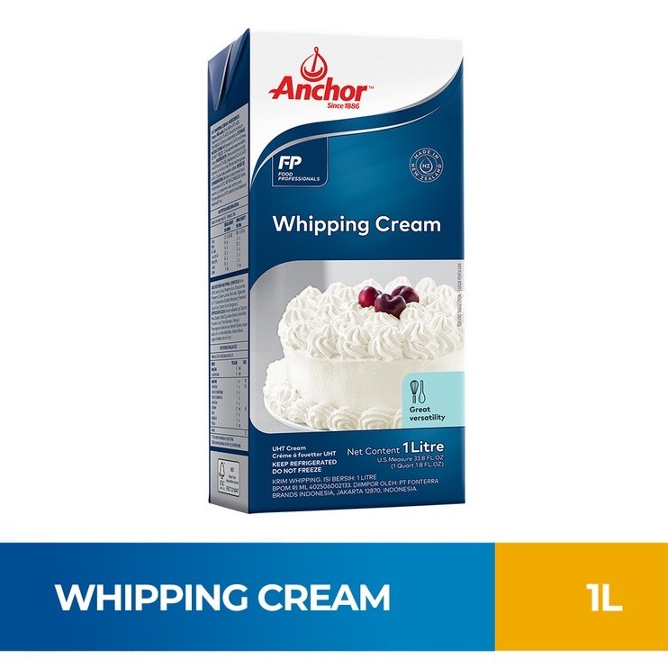 Jual Anchor Whipping Cream 1L /Whip Cream | Shopee Indonesia