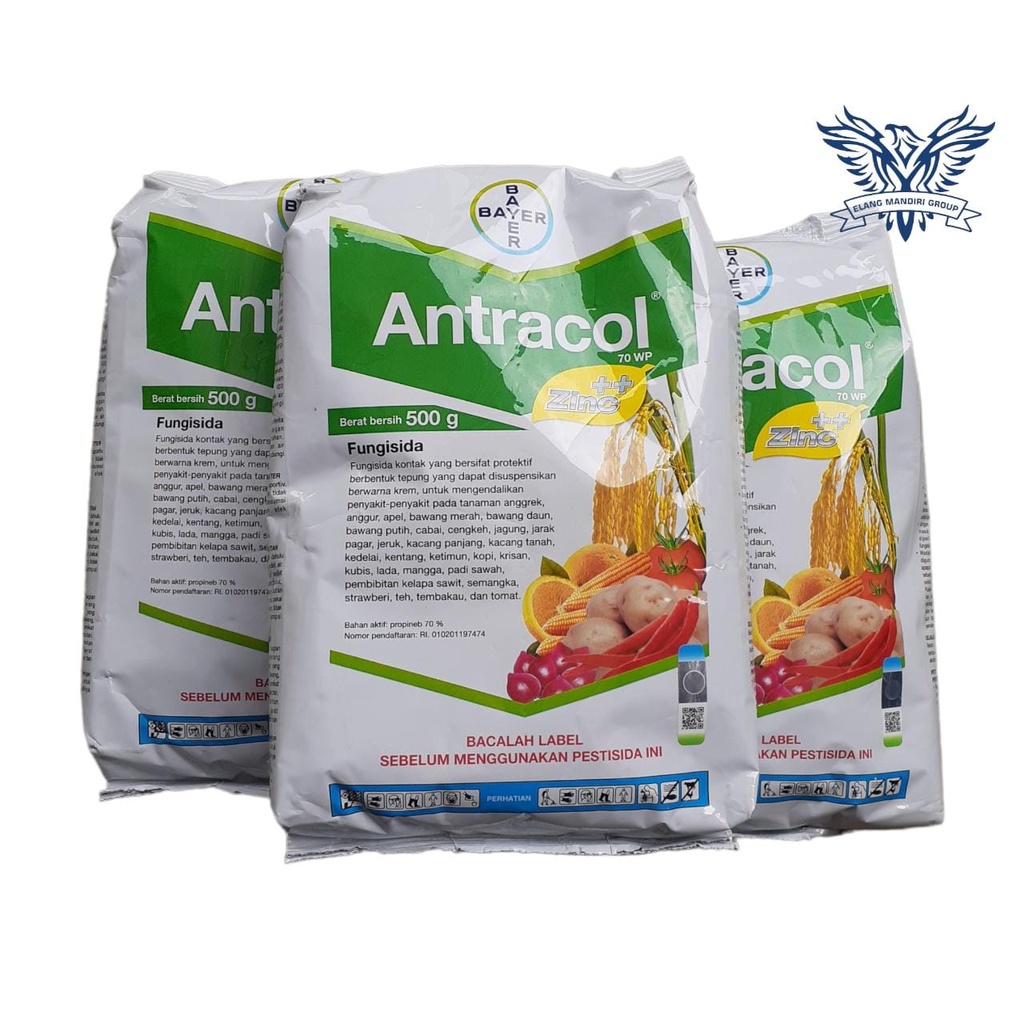 Jual Antracol 500gr Fungisida Propineb 70% Mencegah Jamur Penyakit ...