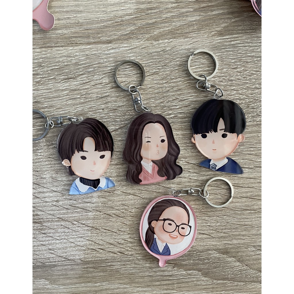 Jual Keychain - True Beauty fan art merchandise by reejools | Shopee ...