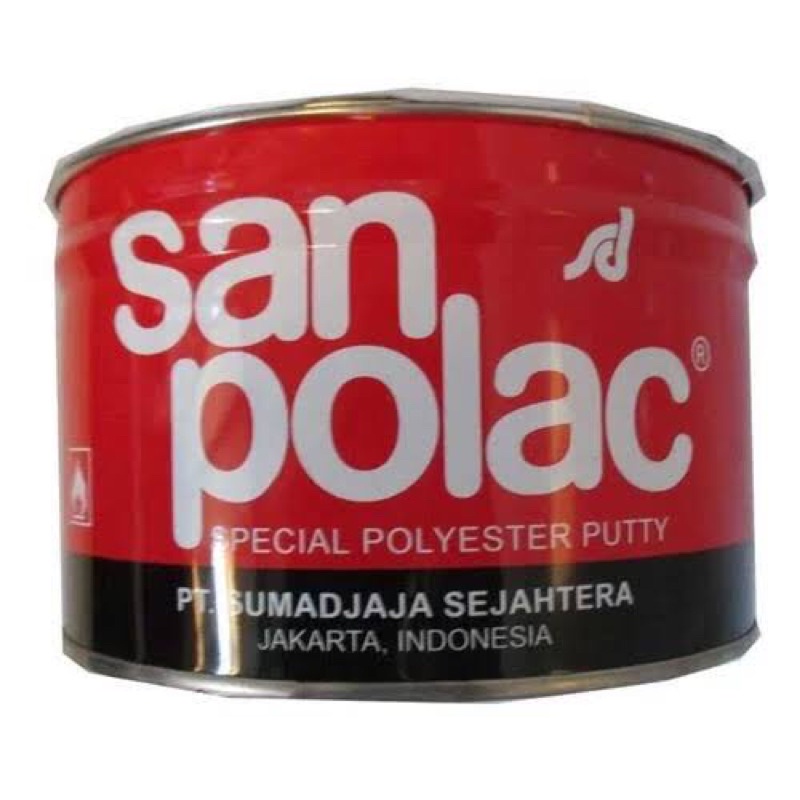 Jual dempul Sanpolac 1kg | Shopee Indonesia