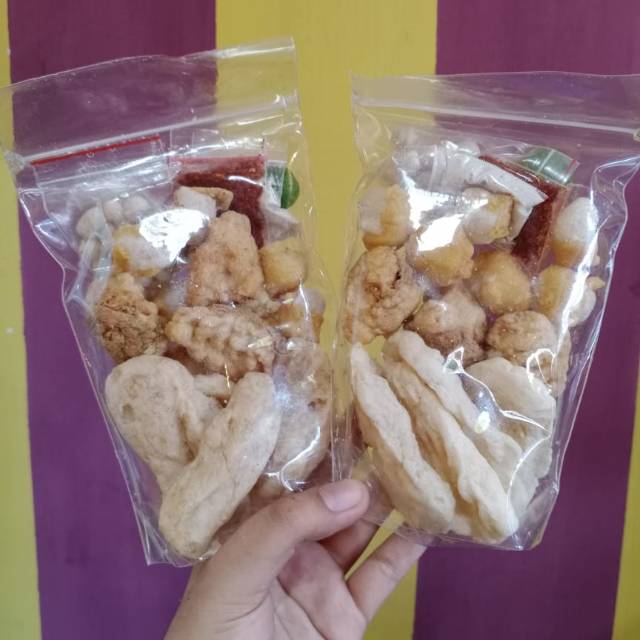 Jual Cuanki Instan asli Garut - Tahu Kering Tanpa Bakso Aci - Jajan ...