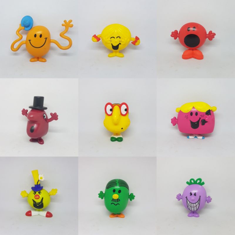 Jual MAINAN HAPPY MEAL MCD MCDONALD TOYS PRELOVED SERI MR MEN LITTLE ...