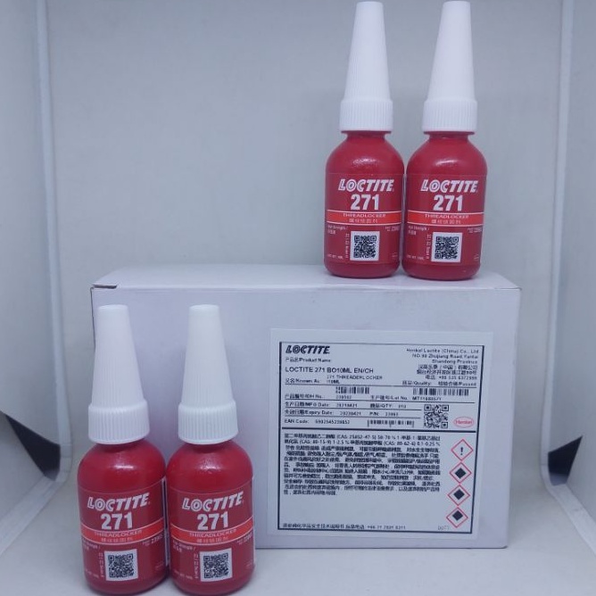 Jual Loctite 271 / lem baut anti panas / threadlocker loctite 271 ...