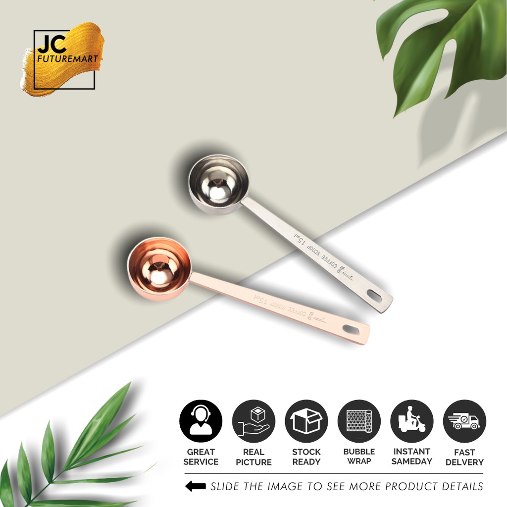 Jual Sendok Takar Kopi - Teh - Bumbu Stainless Steel Exclusive | Shopee ...