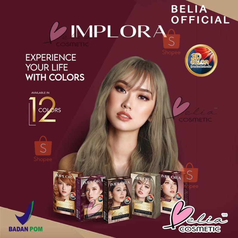 Jual MADAME - IMPLORA CAT RAMBUT | Shopee Indonesia