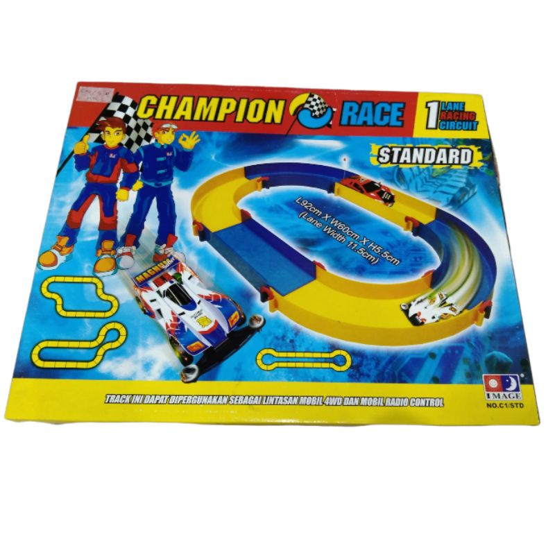 Jual Track Tamiya 1 Jalur/ Champion race 1 Lane Racing circuit | Shopee ...