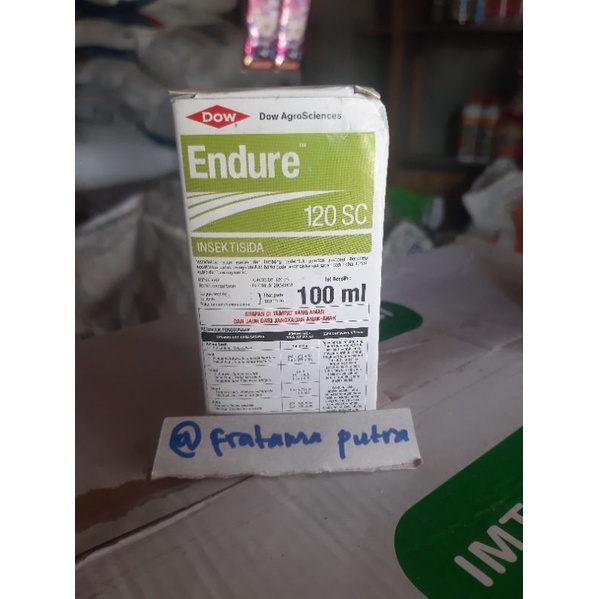 Jual INSEKTISIDA RACUN KONTAK DAN LAMBUNG ENDURE 120 SC - 100 ML | Shopee Indonesia