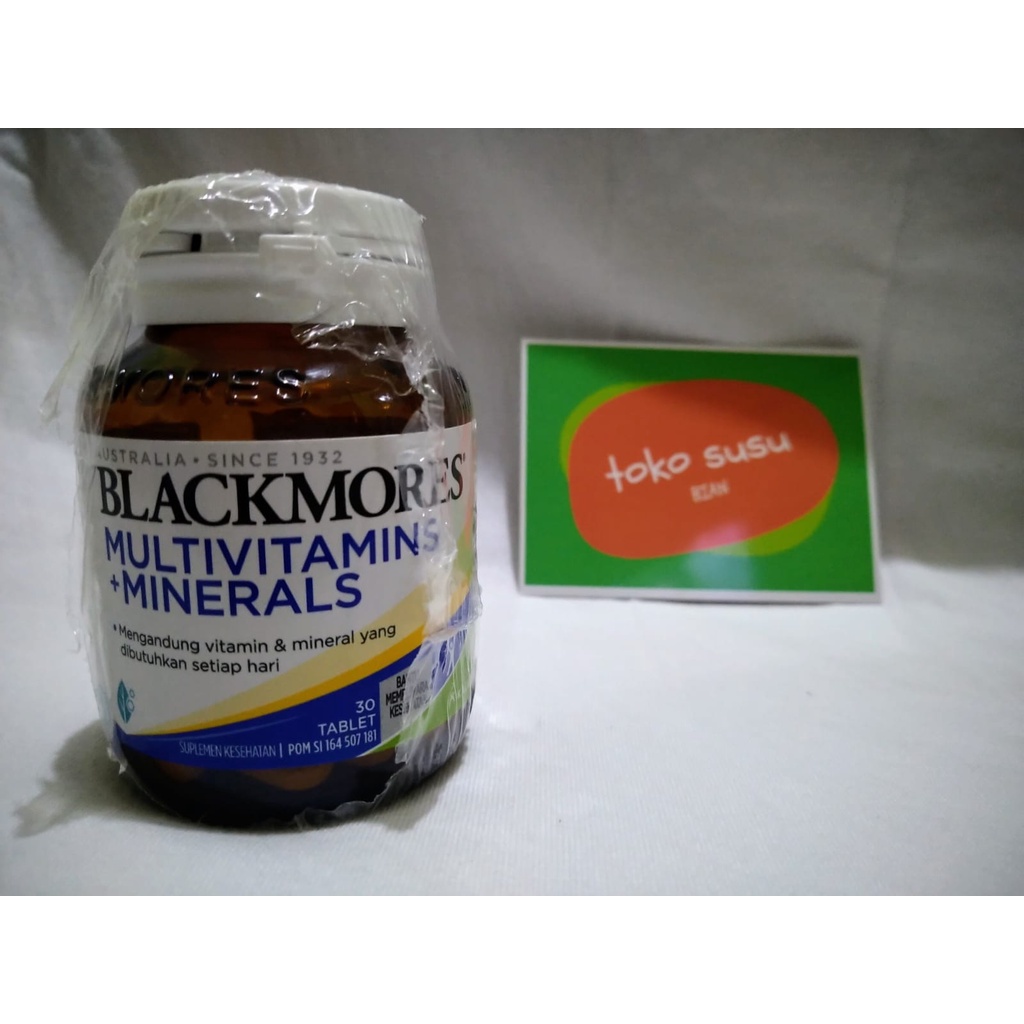 Jual BLACKMORES MULTIVITAMINS MINERALS 30 TABLET | Shopee Indonesia