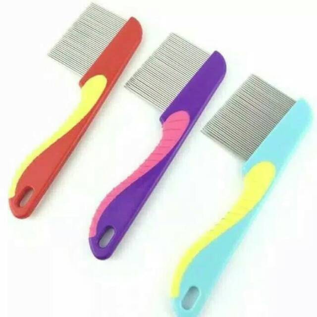 Jual Sisir kutu gagang / serit rambut / serit kutu anti ketombe ...