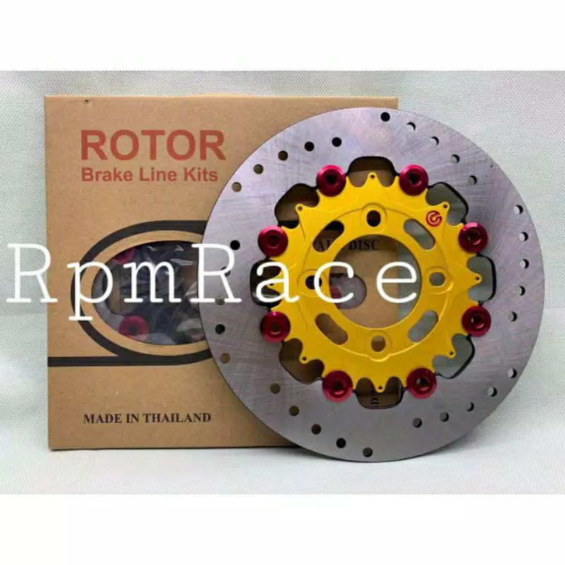 Jual disk brake disc piringan cakram depan ROTOR floating 220mm beat ...