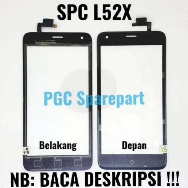 Jual ORIGINAL OEM TOUCHSCREEN SPC L52X | Shopee Indonesia