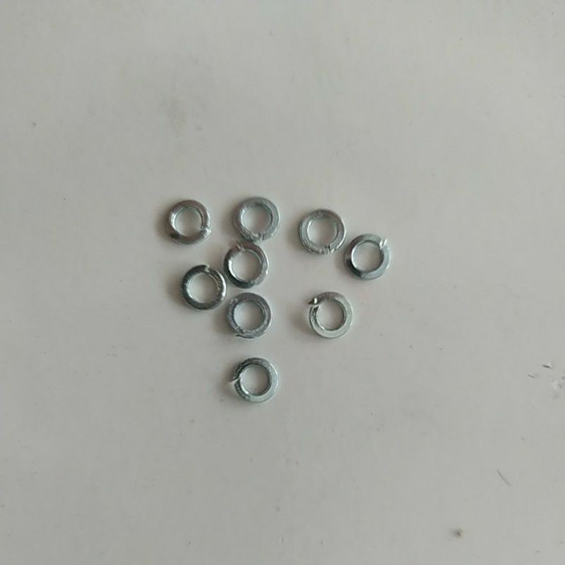Jual ring per WS M 4 putih untuk baut ukuran M4 isi 20 | Shopee Indonesia