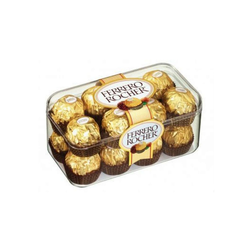 Jual Ferrero Rocher isi 16 Pcs 24 pcs, Fererro rocher, Ferero rocer ...