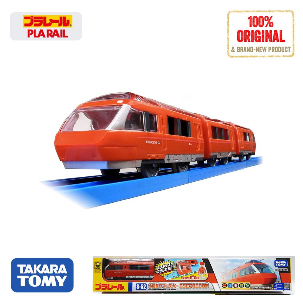 Jual Takara Tomy Plarail Trains S-52 Odakyu Romancecar GSE 70000 ...